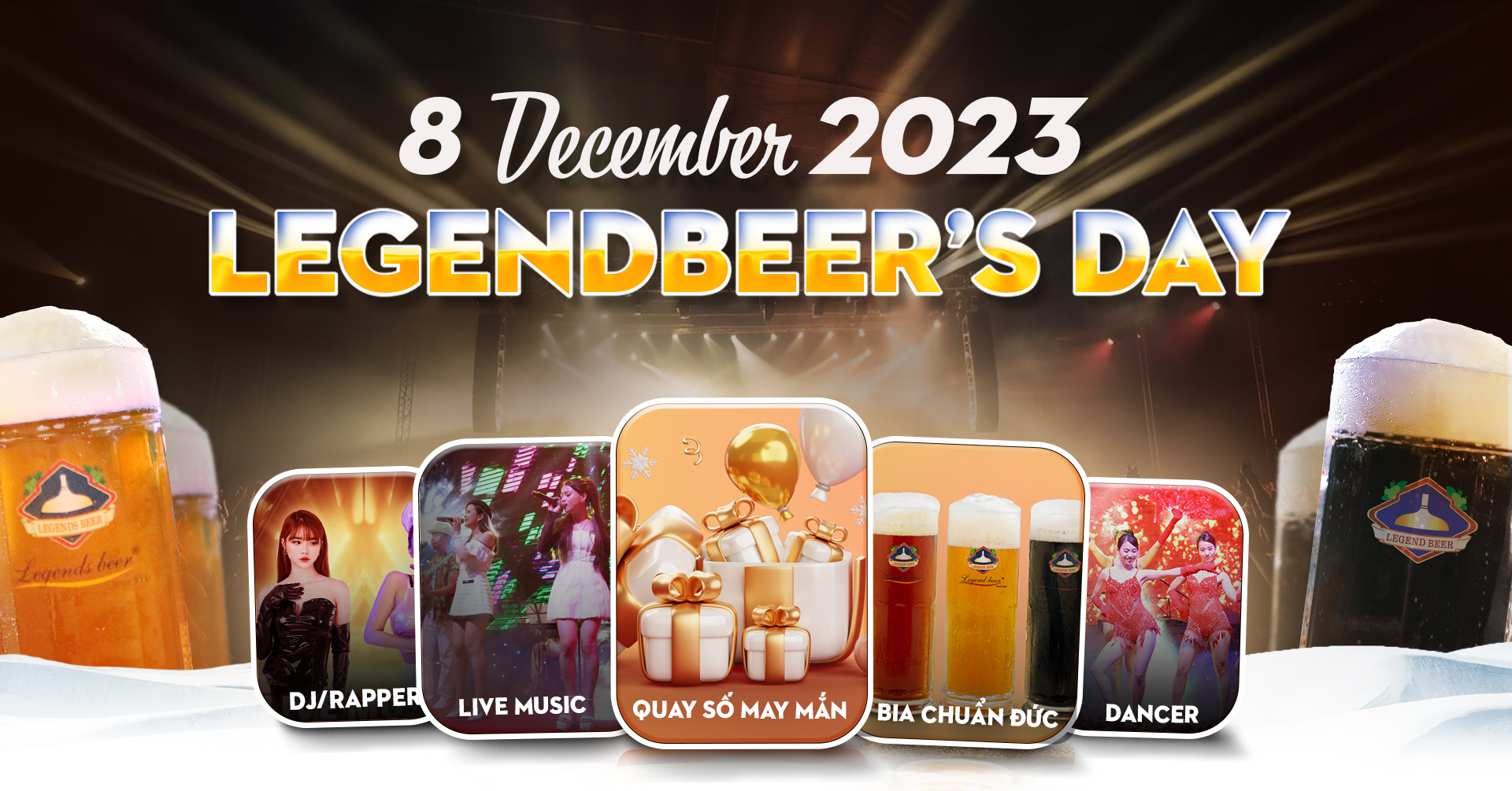 Legend Beer - Nhà hàng Bia Đức Sang Trọng & Đẳng Cấp